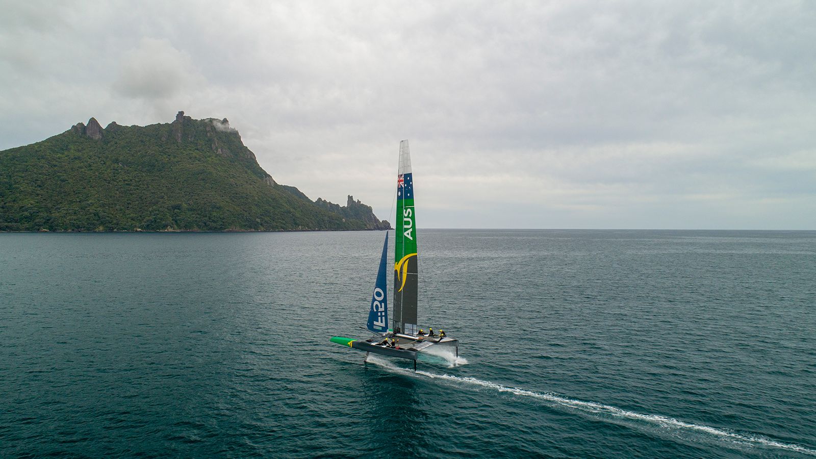 Sea trials take place on SailGP's "world's fastest" catamarans